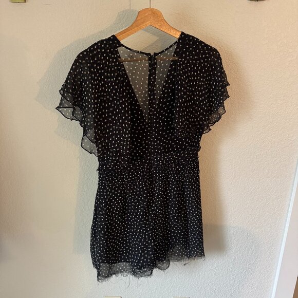 SIR the label | Dresses | Sir The Label Polka Dot Mini Dress | Poshmark
